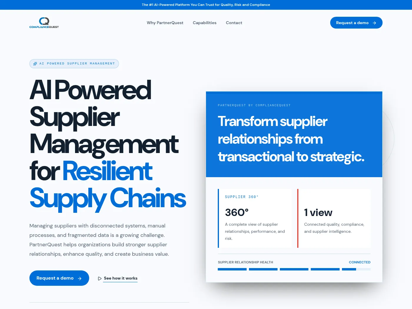 PartnerQuest Landing Page