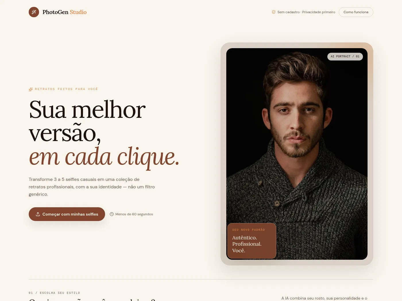 AI PhotoGen Studio