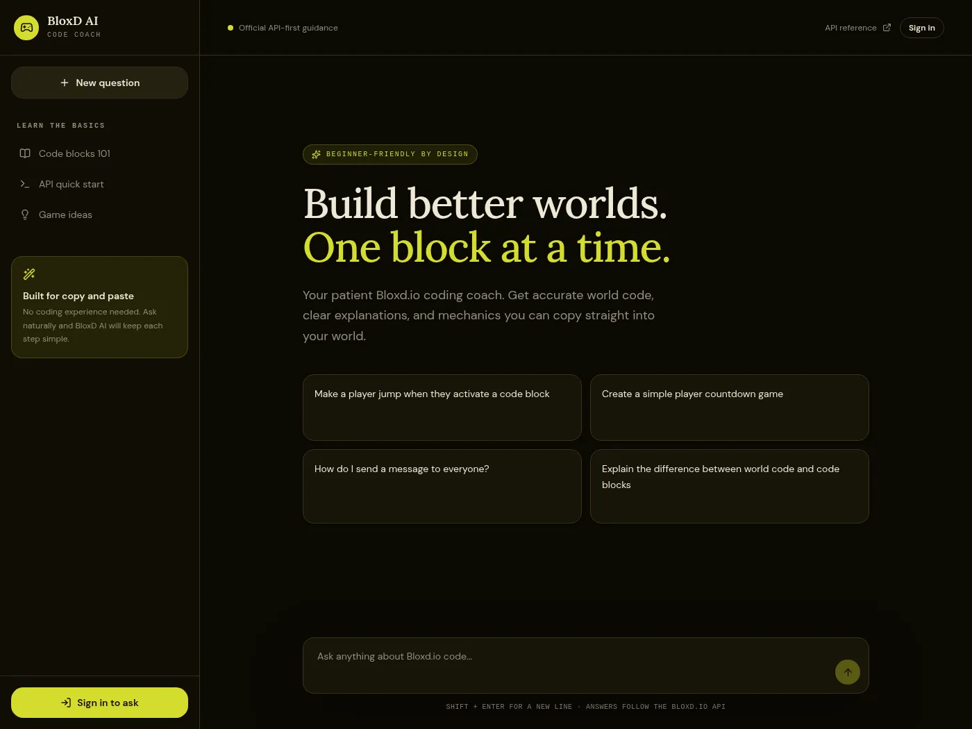 BloxD AI