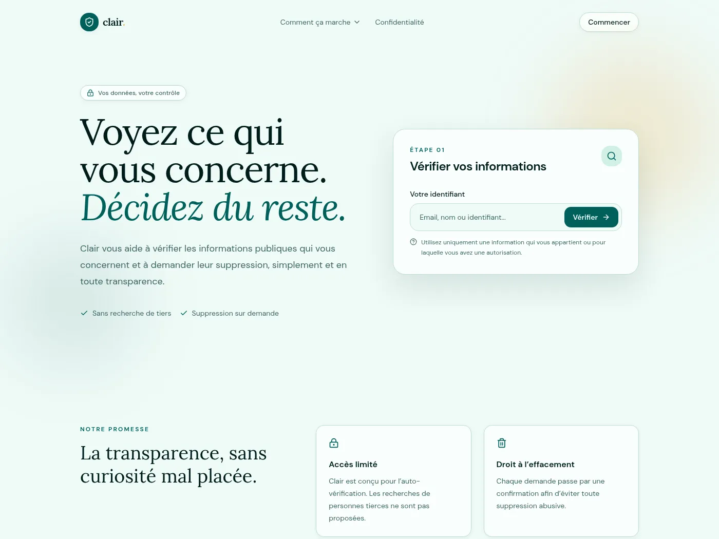 Identity Info Checker