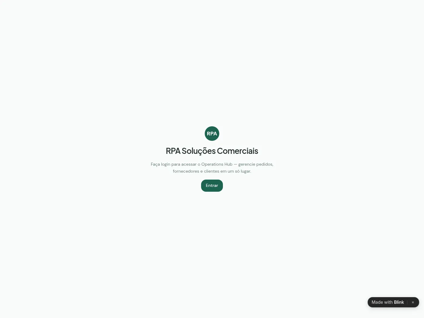 RPA Operations Hub