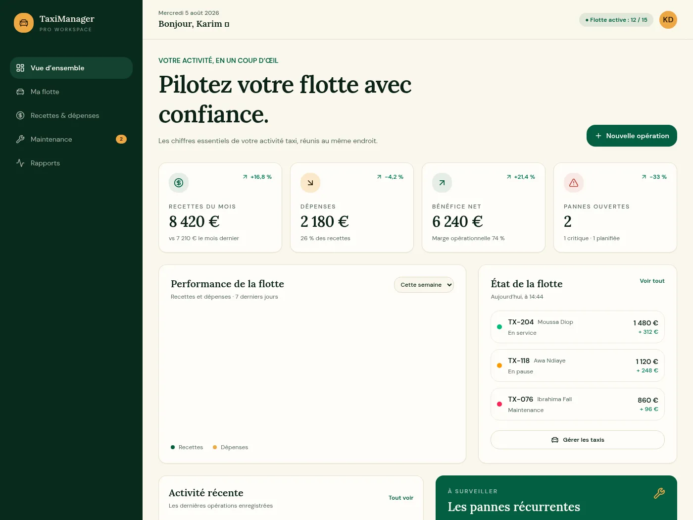 TaxiManager Pro