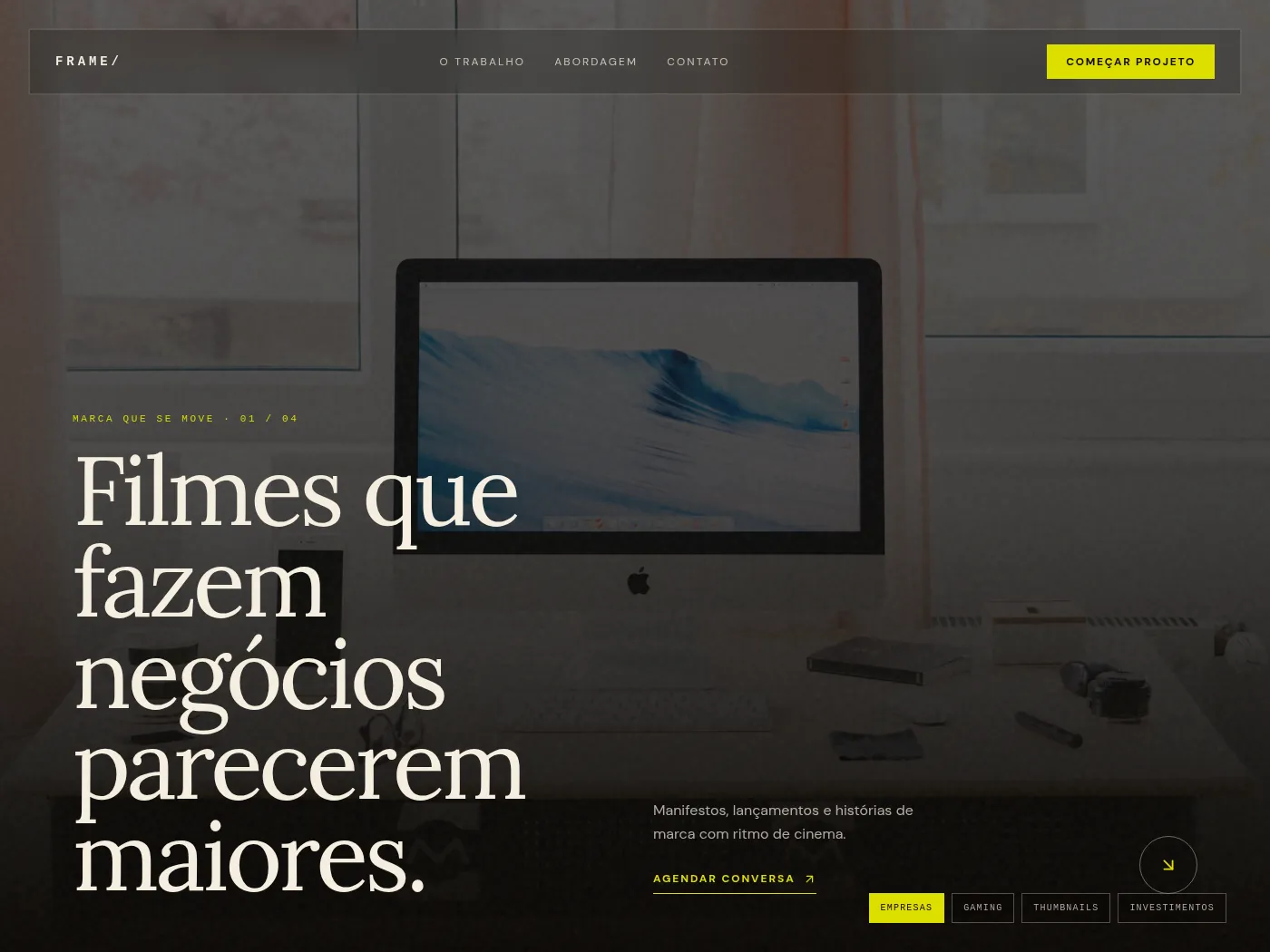 VideoHero Agency Landing