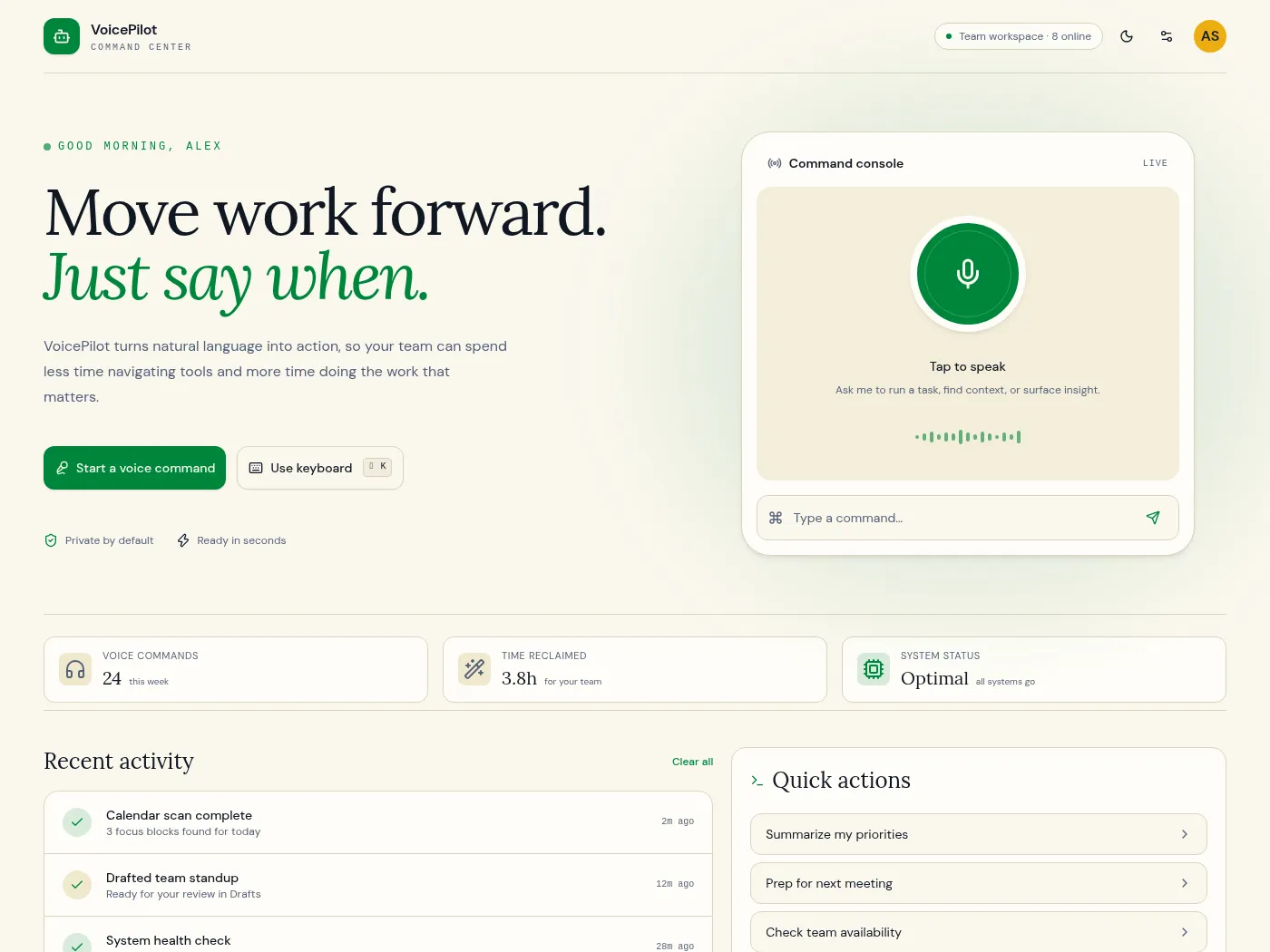 VoicePilot Assistant