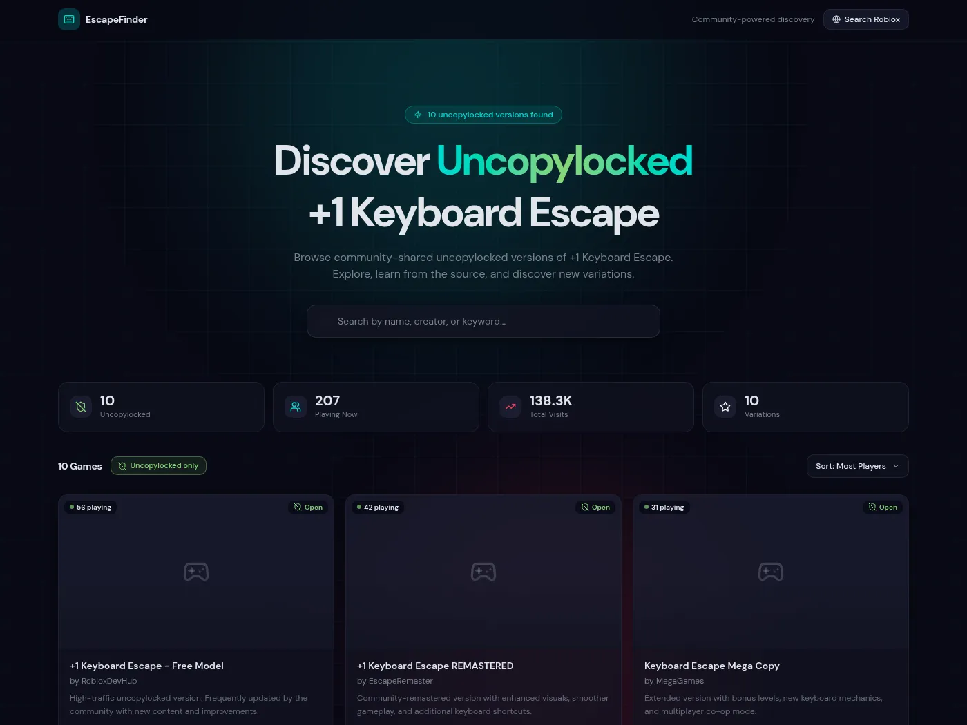 EscapeFinder