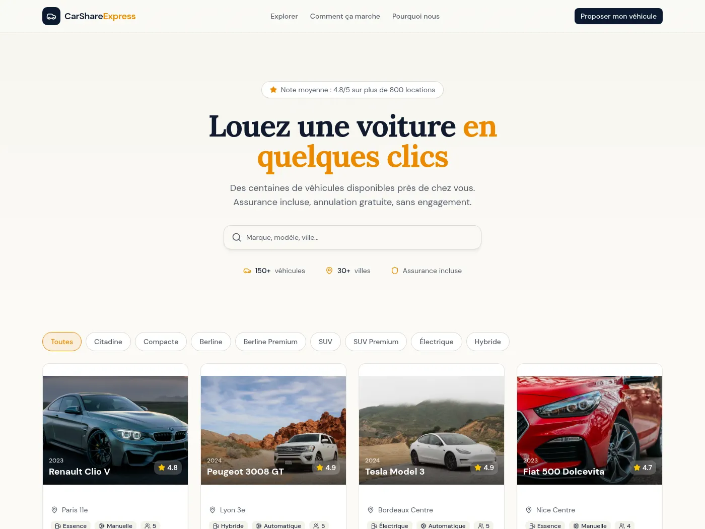 CarShare Express