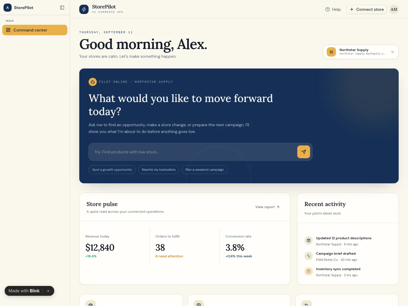 Shopify AI Manager