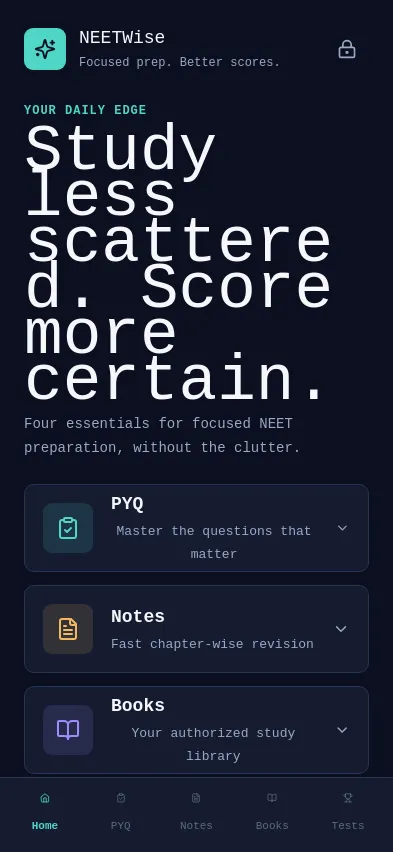 NEETWise App