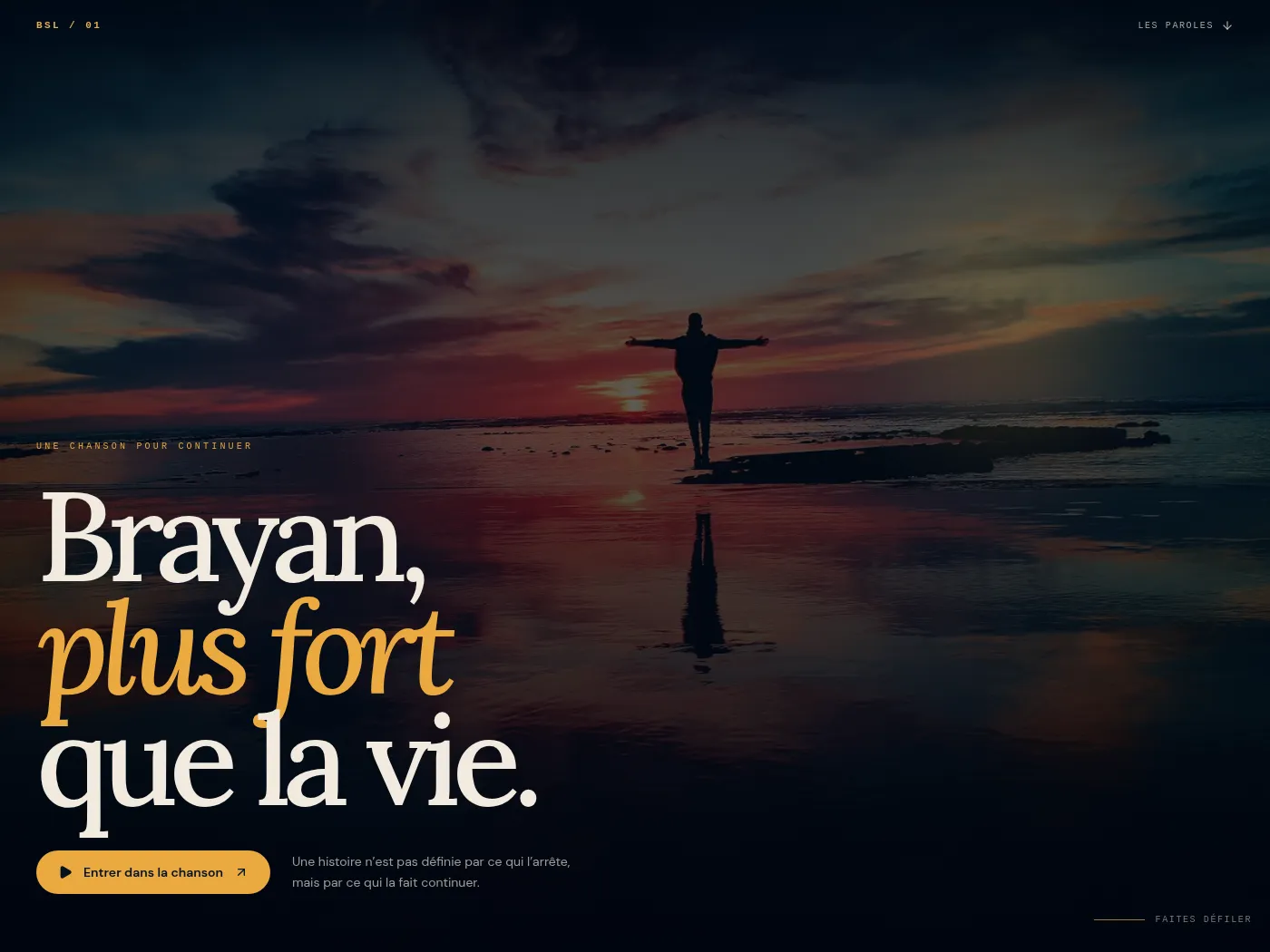 Brayan Stronger Than Life