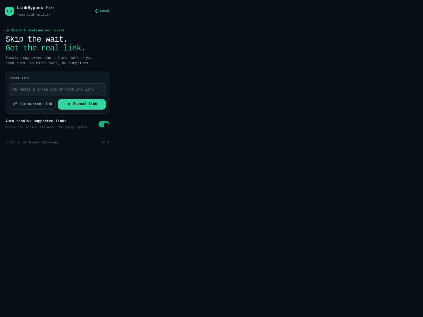 LinkBypass Pro