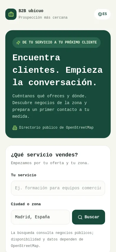 B2B Aprendizaje Ubicuo