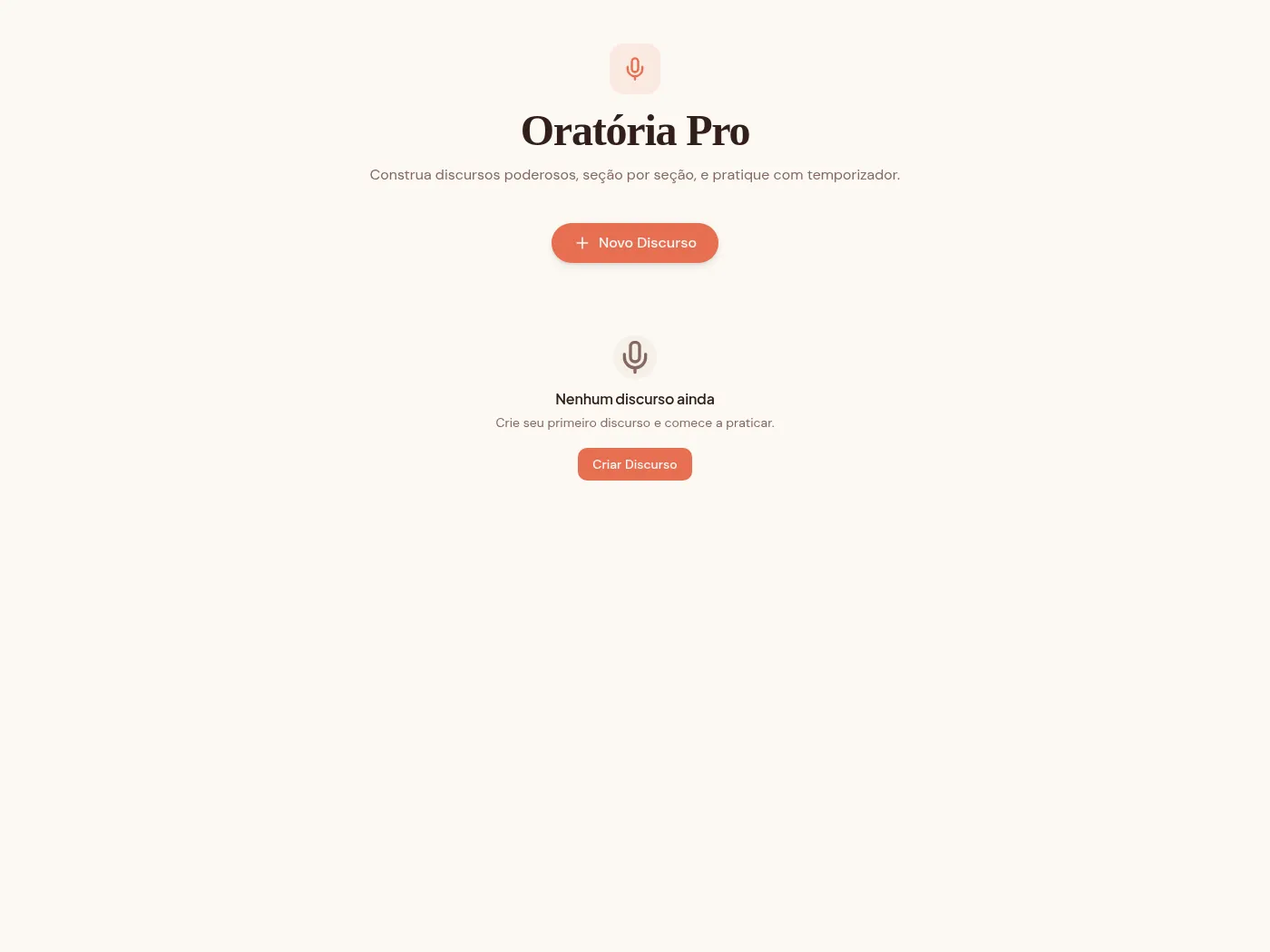 Oratória Pro App