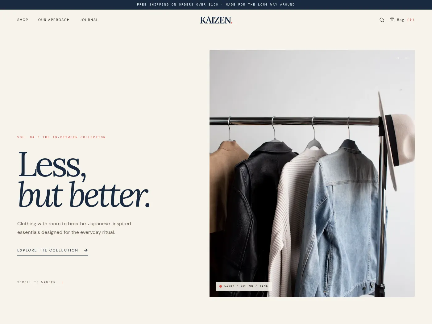 Kaizen Clothing Brand