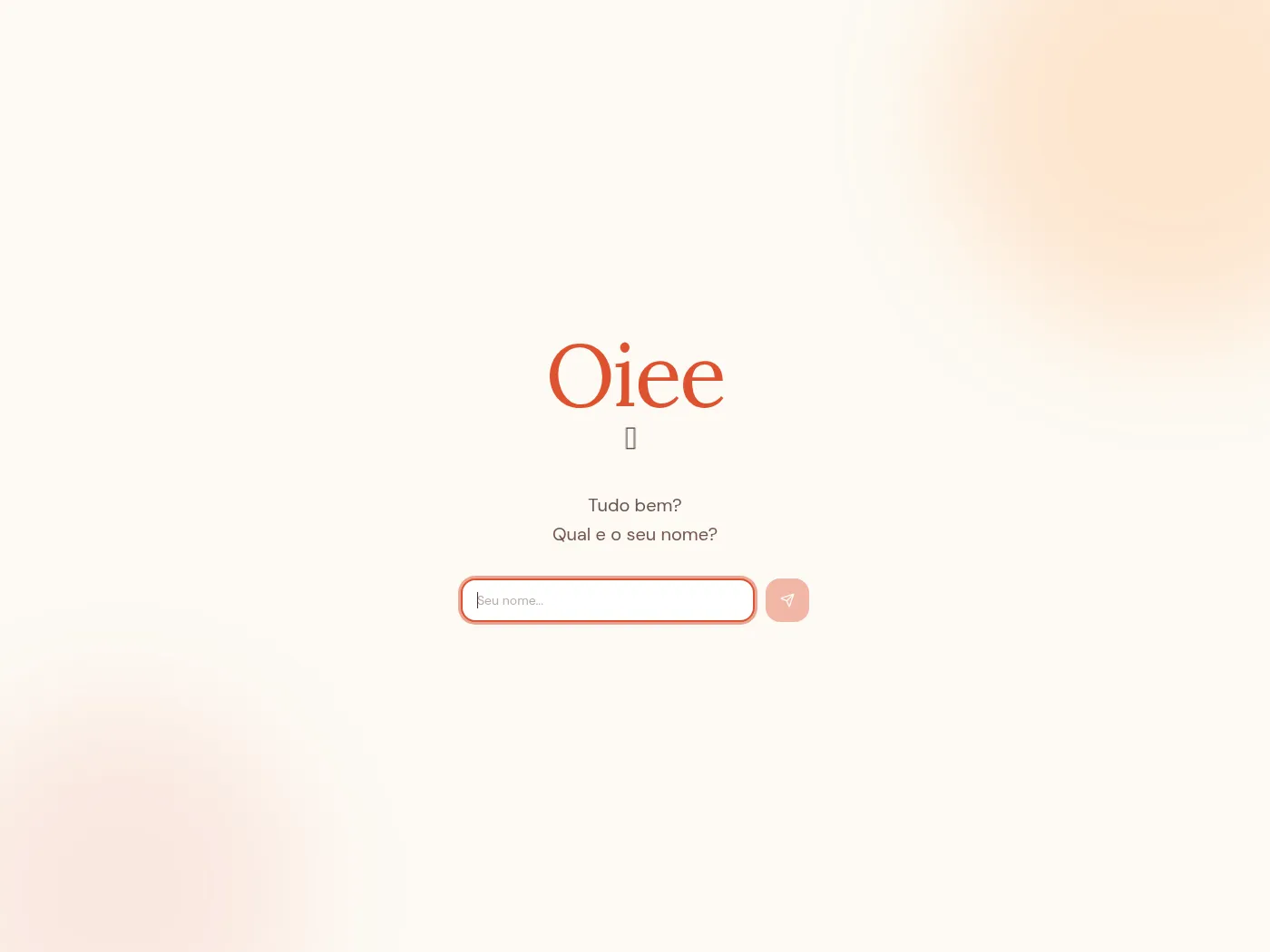 Oiee Chat Greeting App