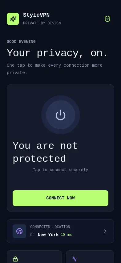 StyleVPN Mobile