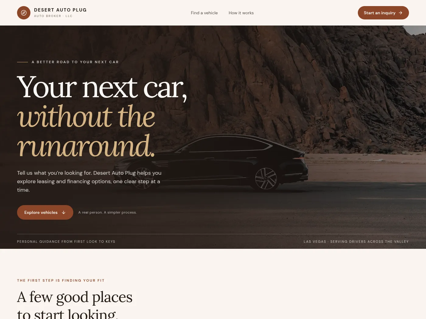 Desert Auto Plug Portal