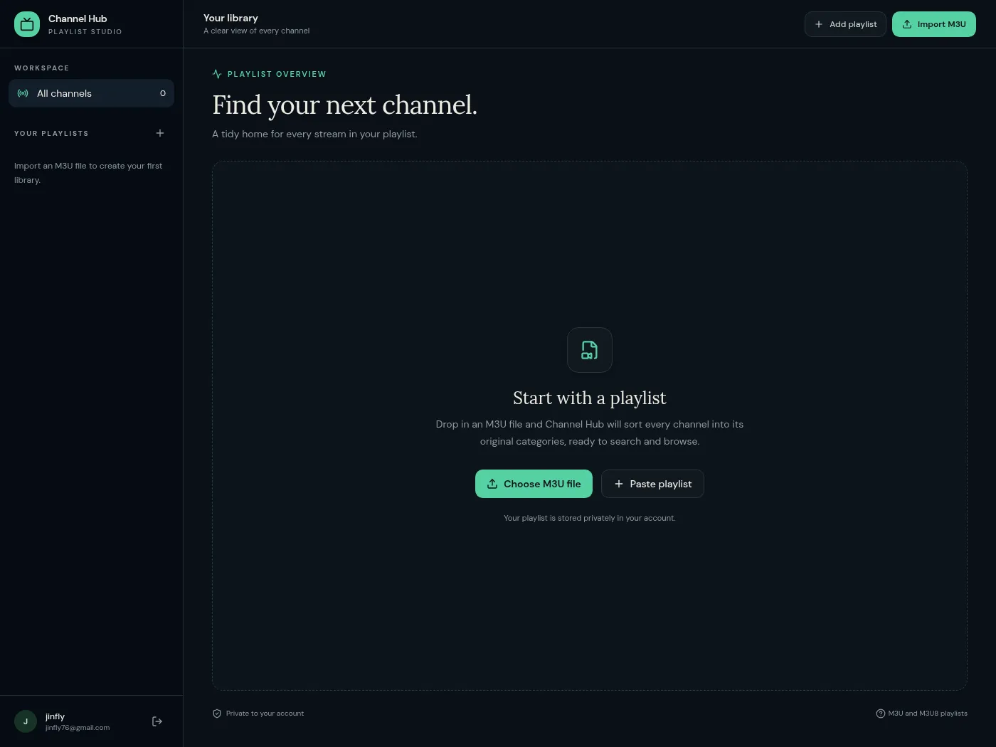 IPTV Channel Hub