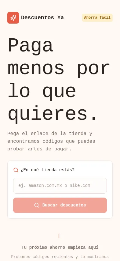 Descuentos Ya