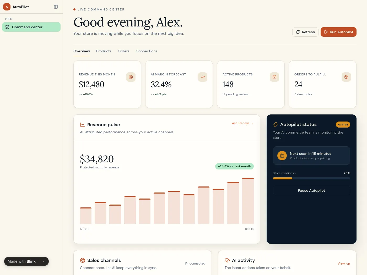 AutoPilot AI Commerce