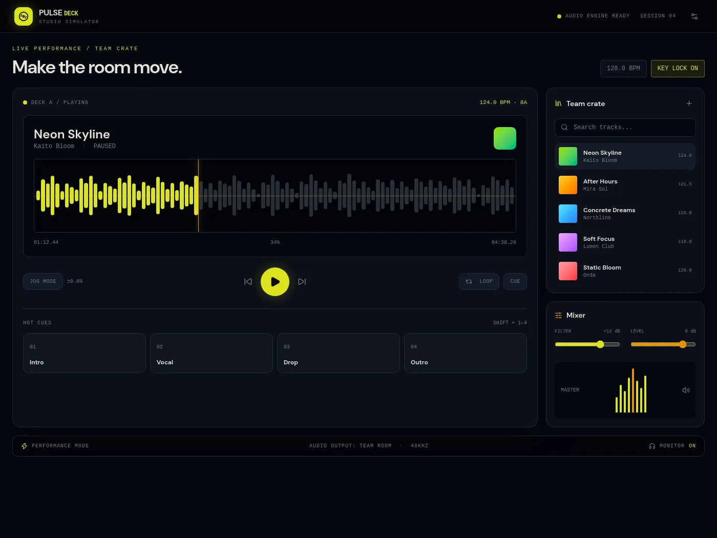 DJ Deck Simulator