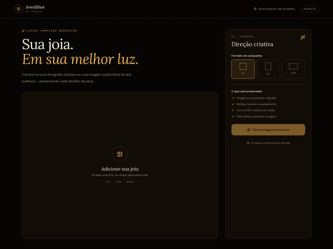 JewelShot AI Studio