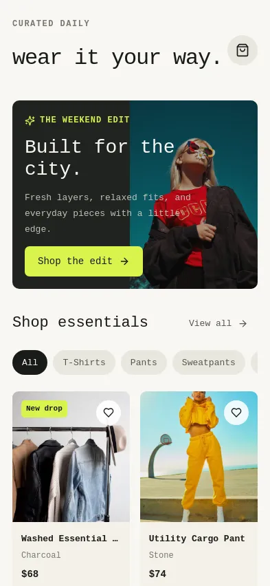 Streetwear Resale App