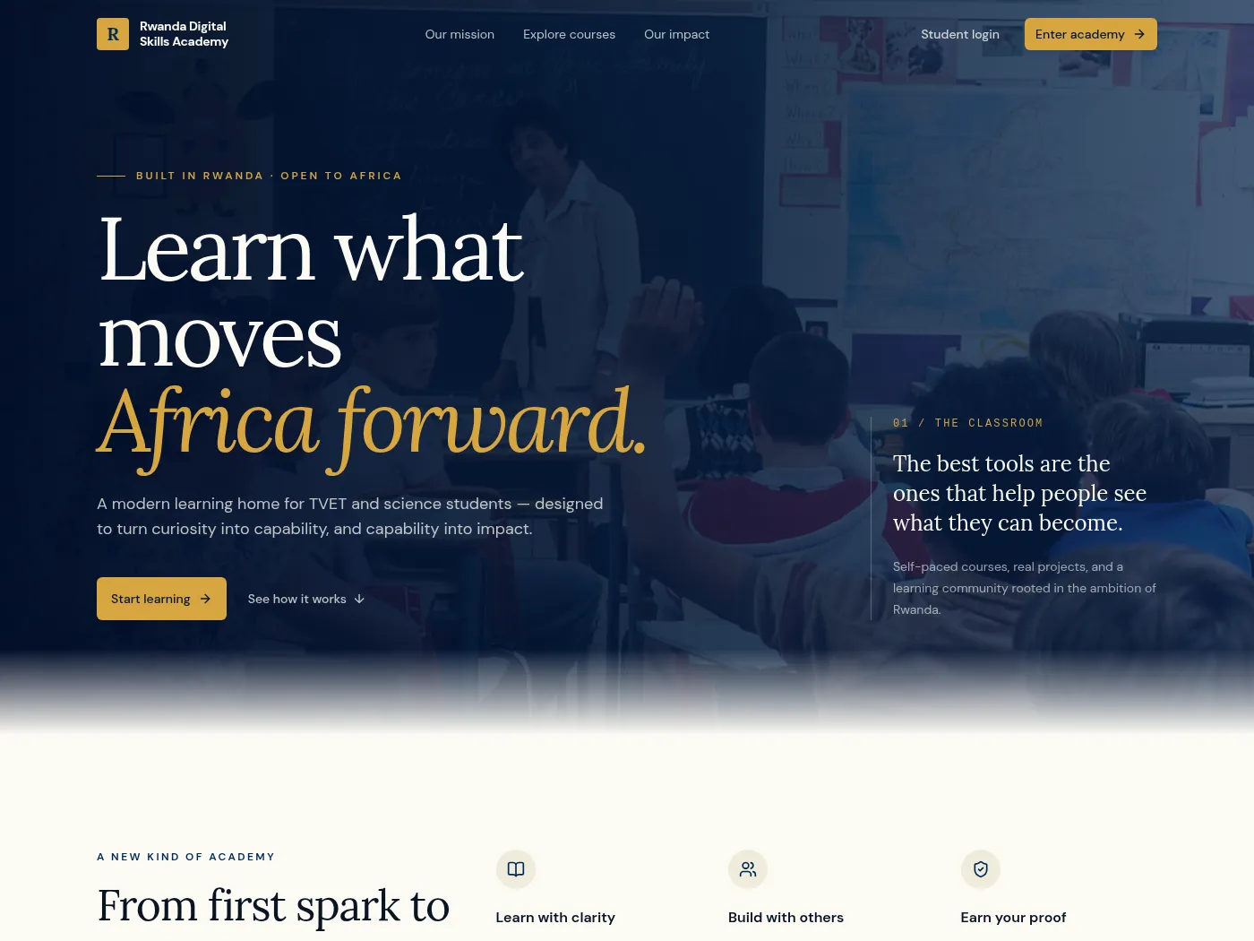 Blink Academy Platform
