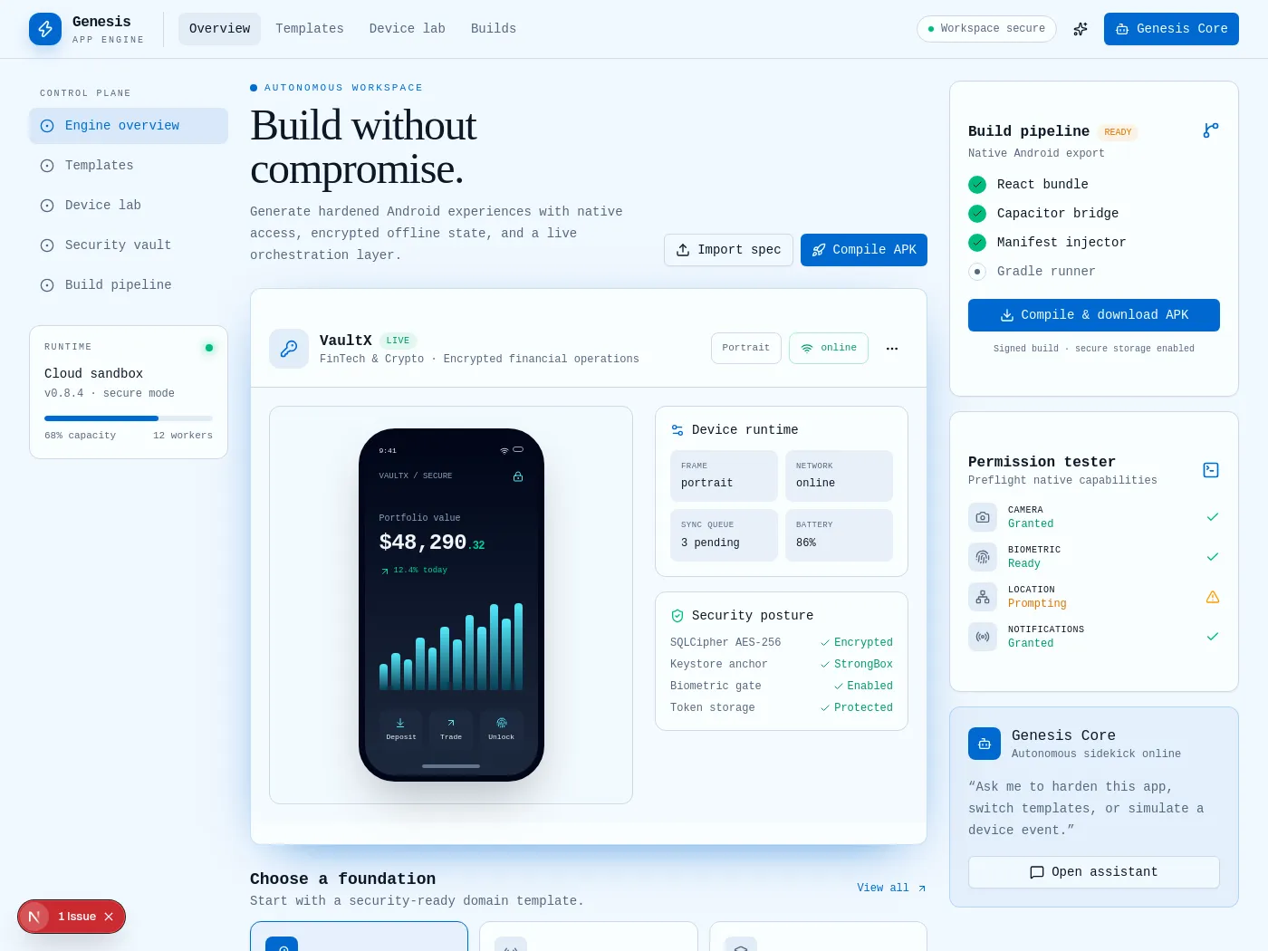 Genesis App Engine