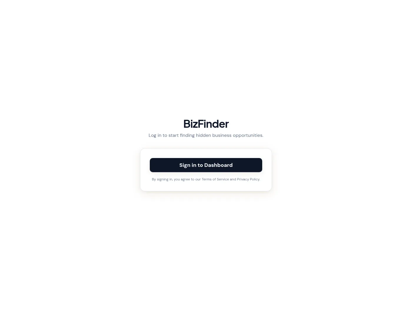 Offline Biz Finder