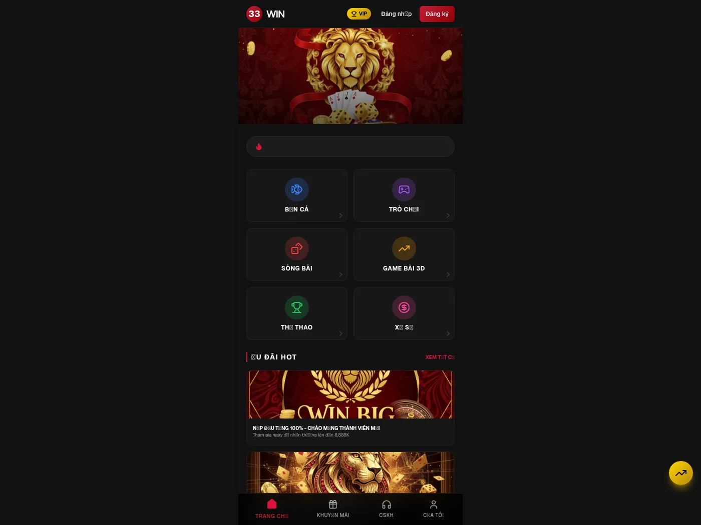 33Win Casino Clone