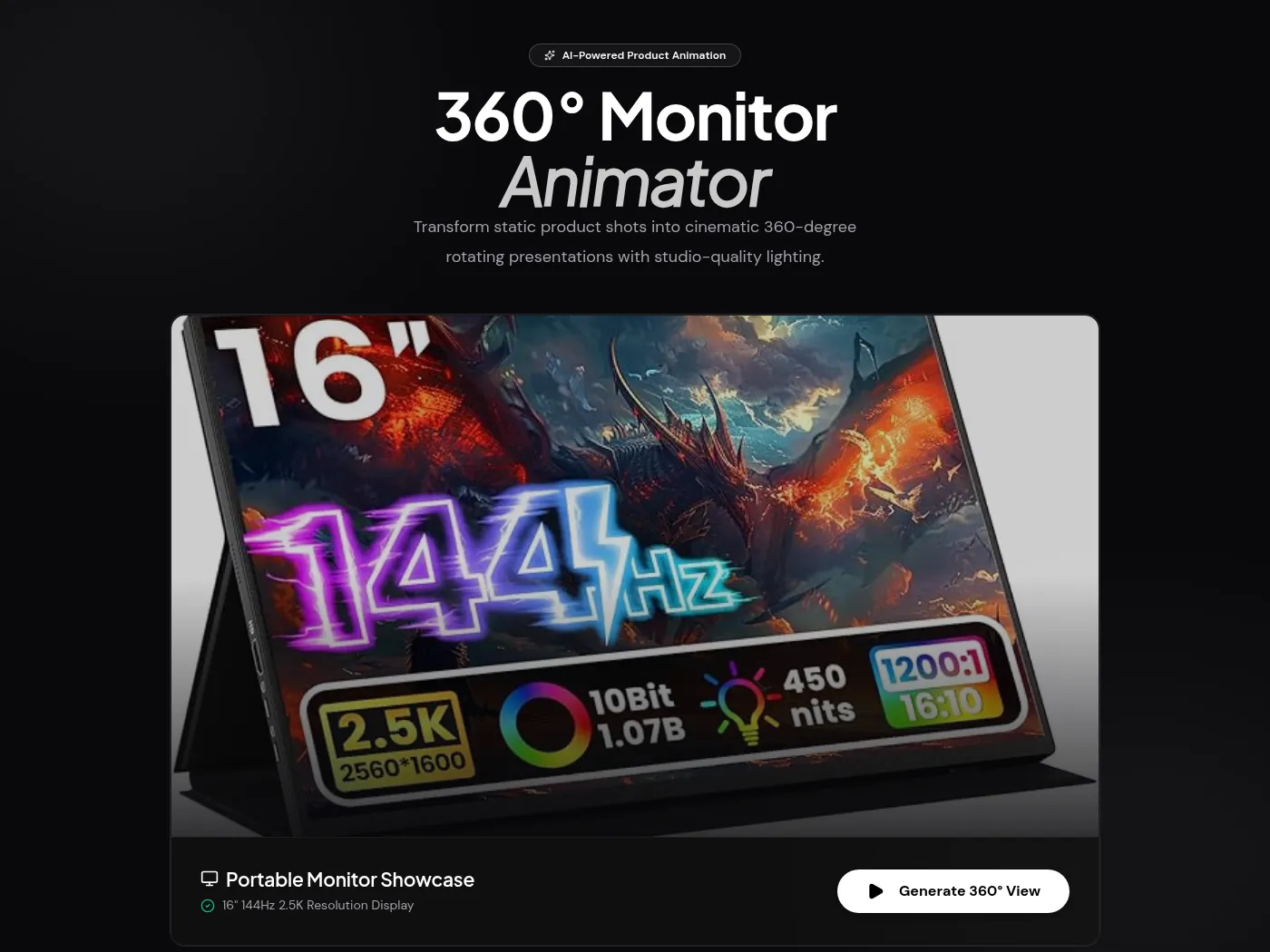 360 Monitor Animator