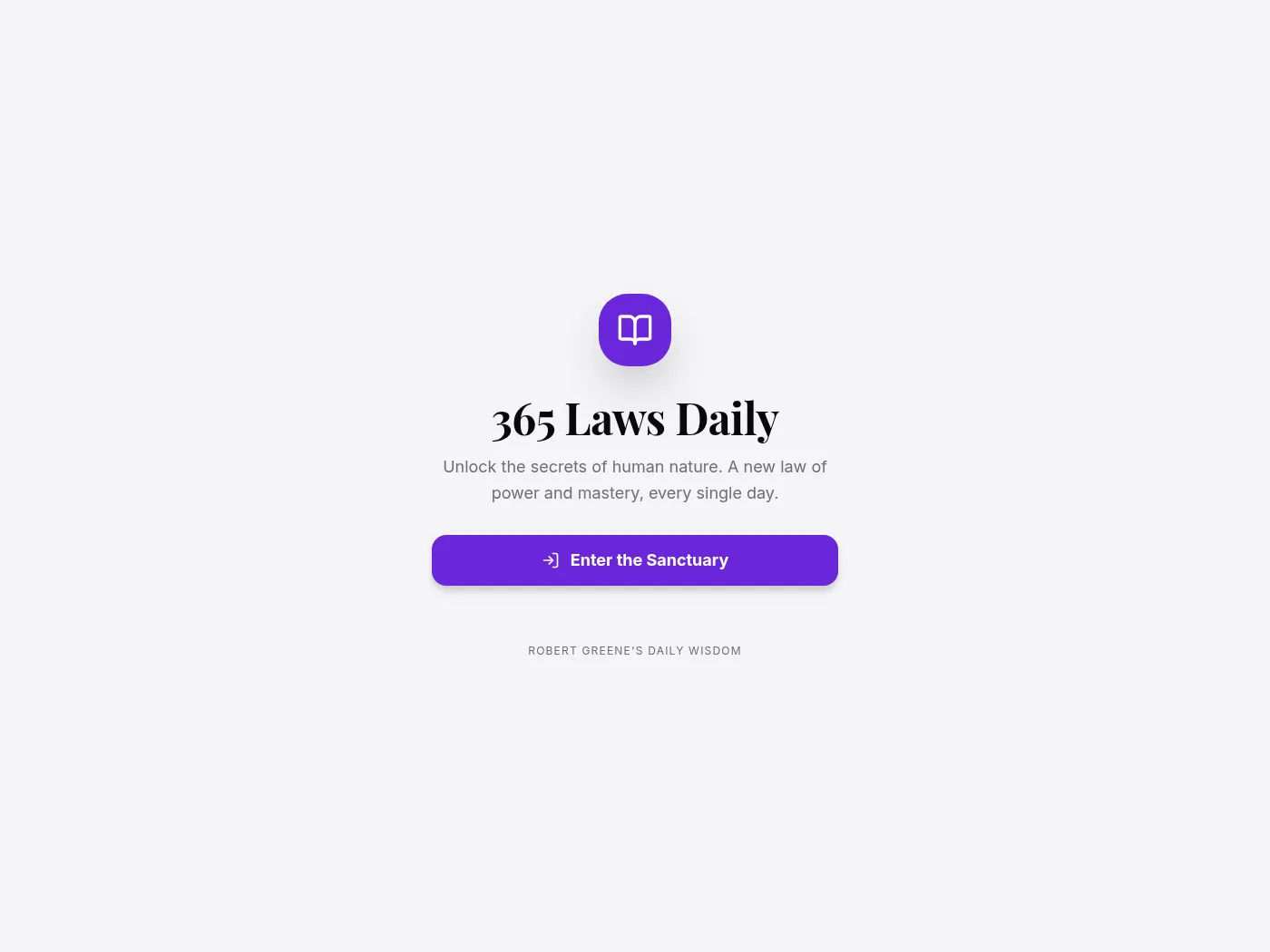365 Laws Daily