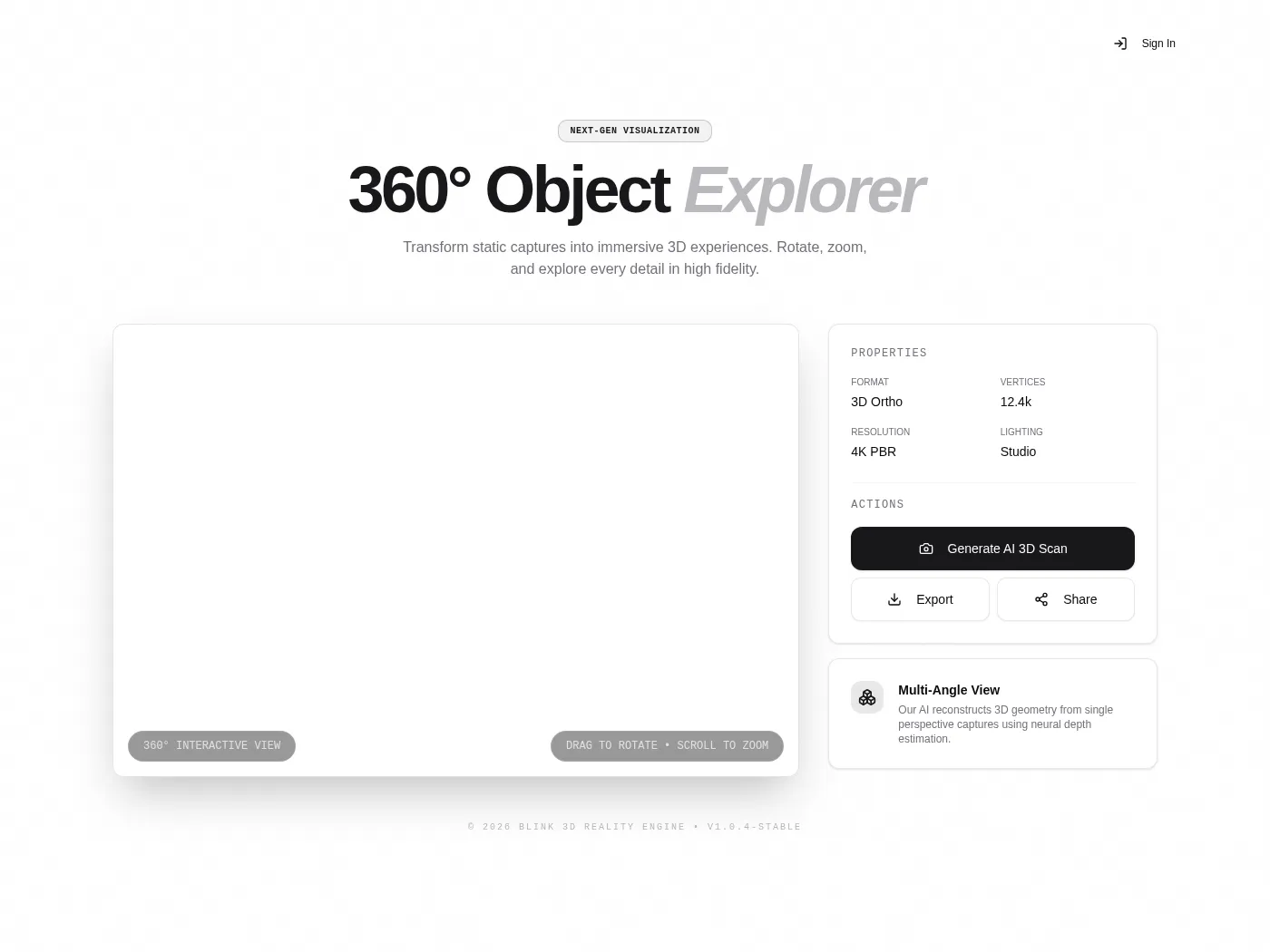 360° 3D Viewer