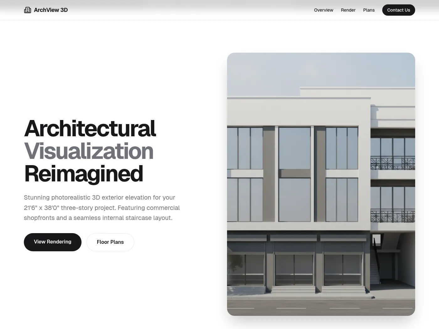 ArchView 3D Render
