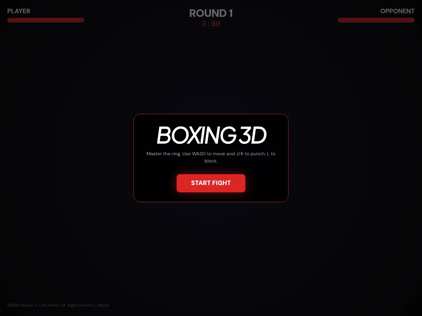 3D Boxing Game
