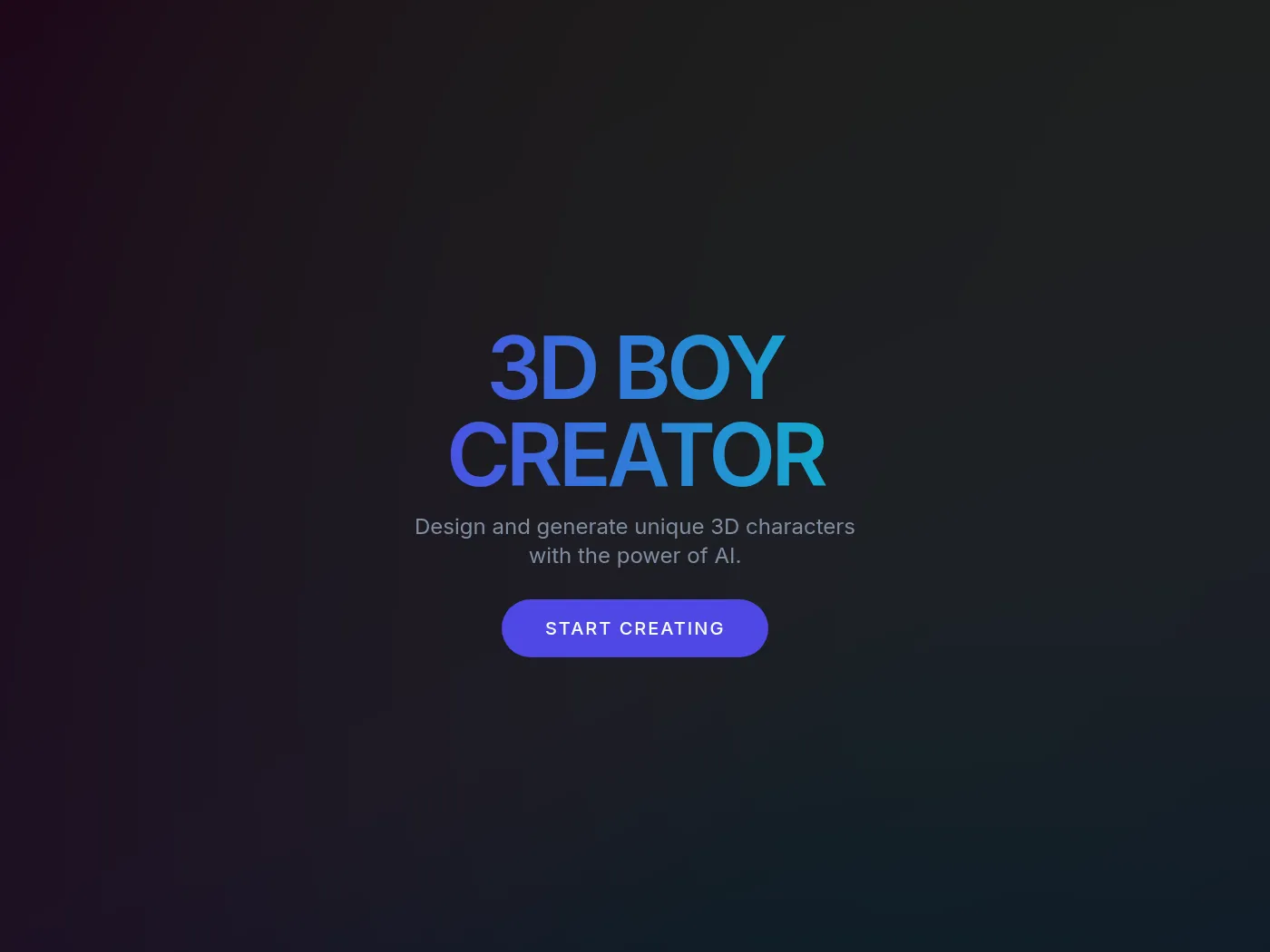 3D Boy Creator