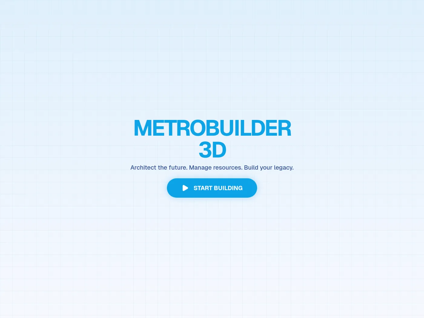 3D City Builder Game
