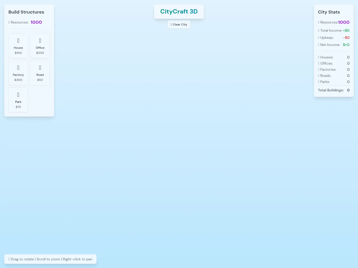 CityCraft 3D
