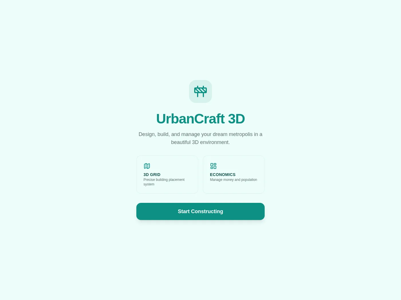 UrbanCraft 3D