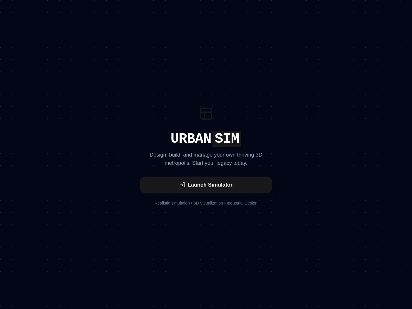 3D City Builder