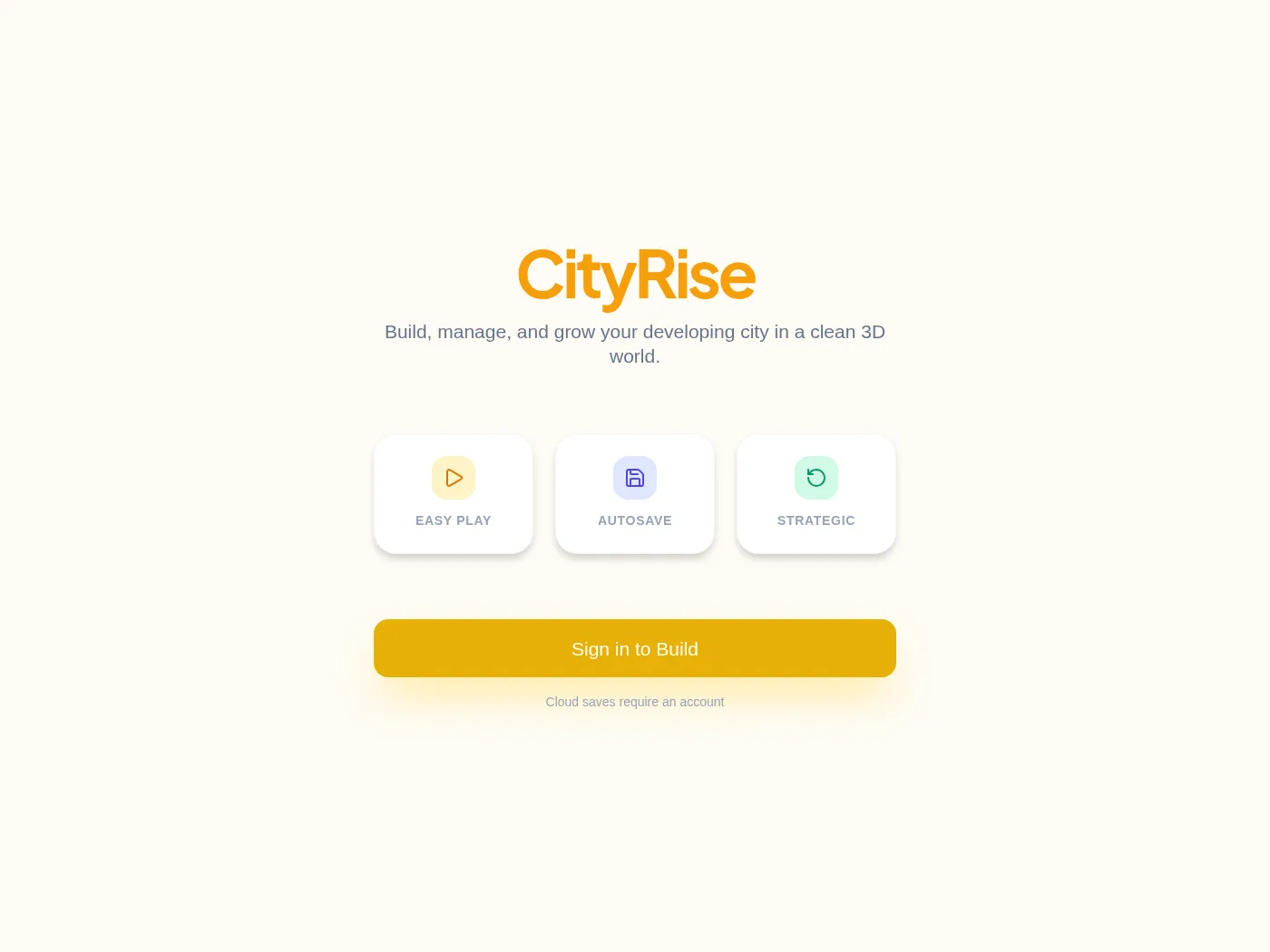 CityRise 3D Builder