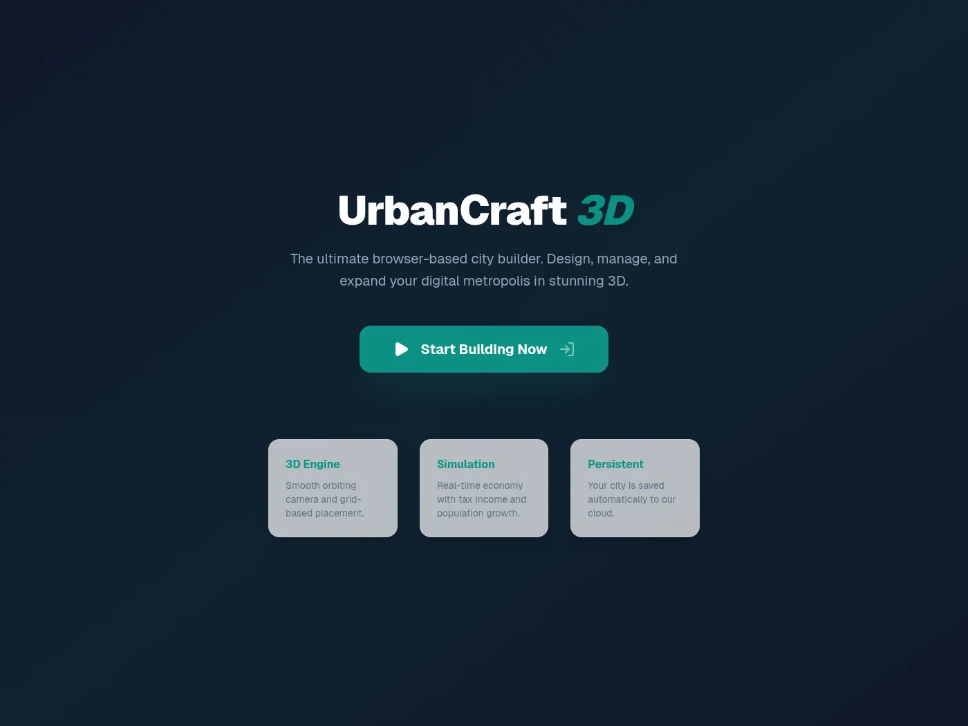 UrbanCraft 3D