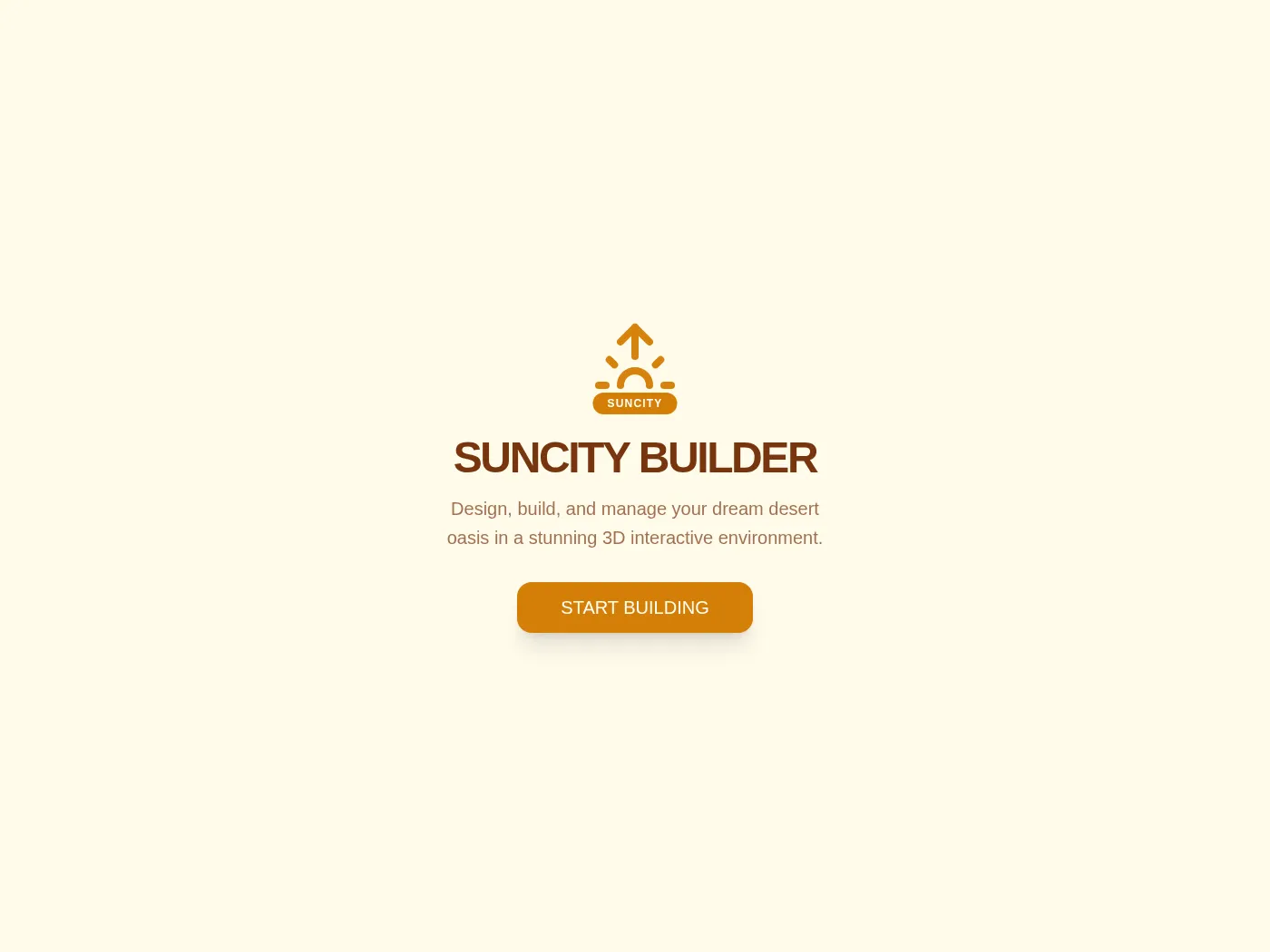 3D City Builder
