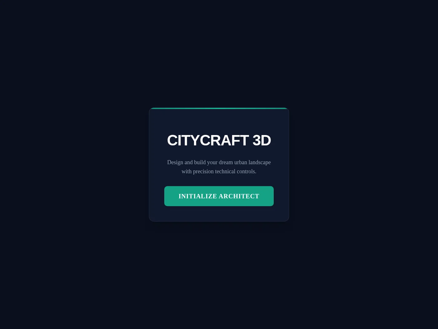 CityCraft 3D Builder