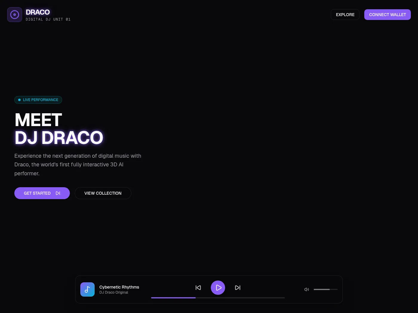 3D DJ Draco Showcase