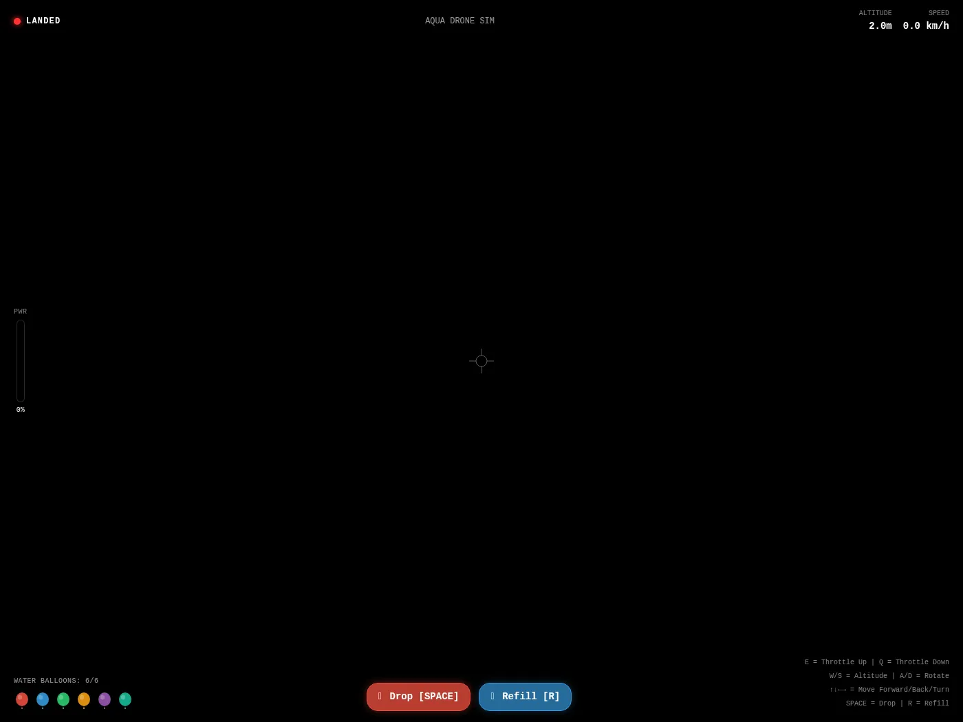 Aqua Drone Simulator