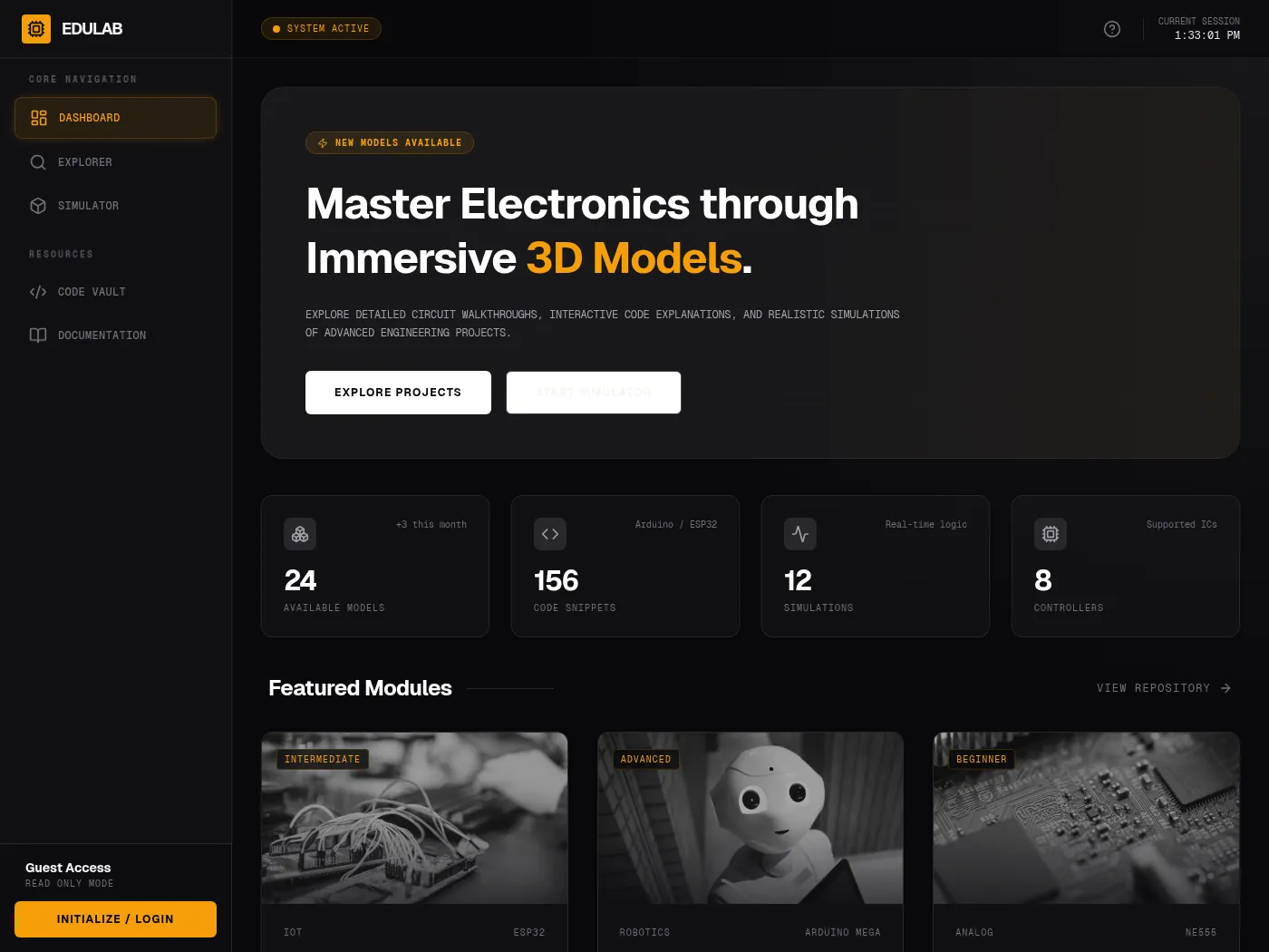 3D EduLab Explorer