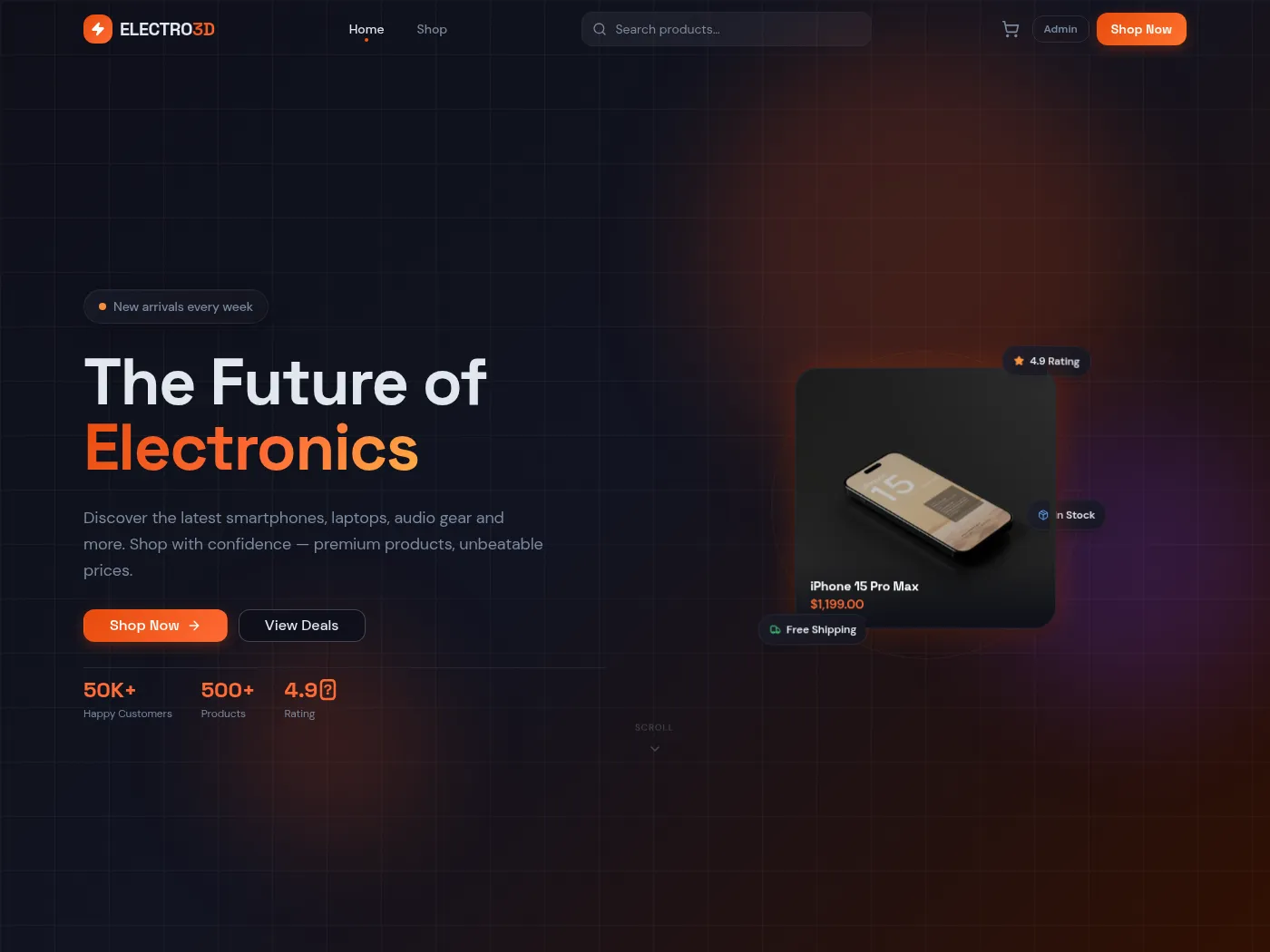 Electro3D Storefront