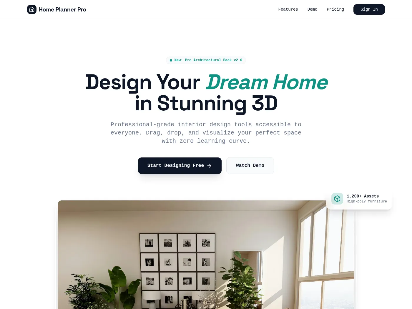 3D Home Planner Pro