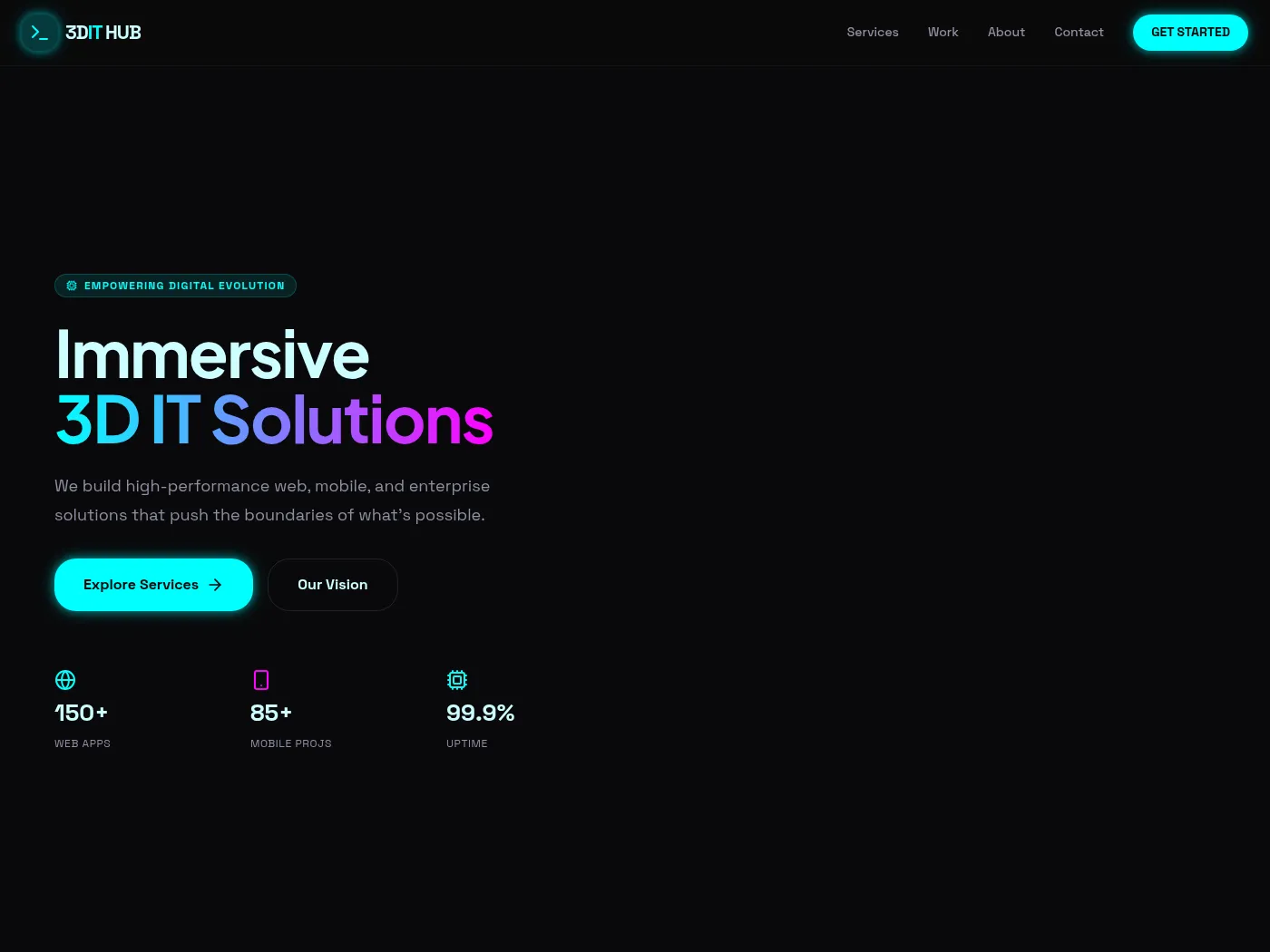 3D IT Services Hub
